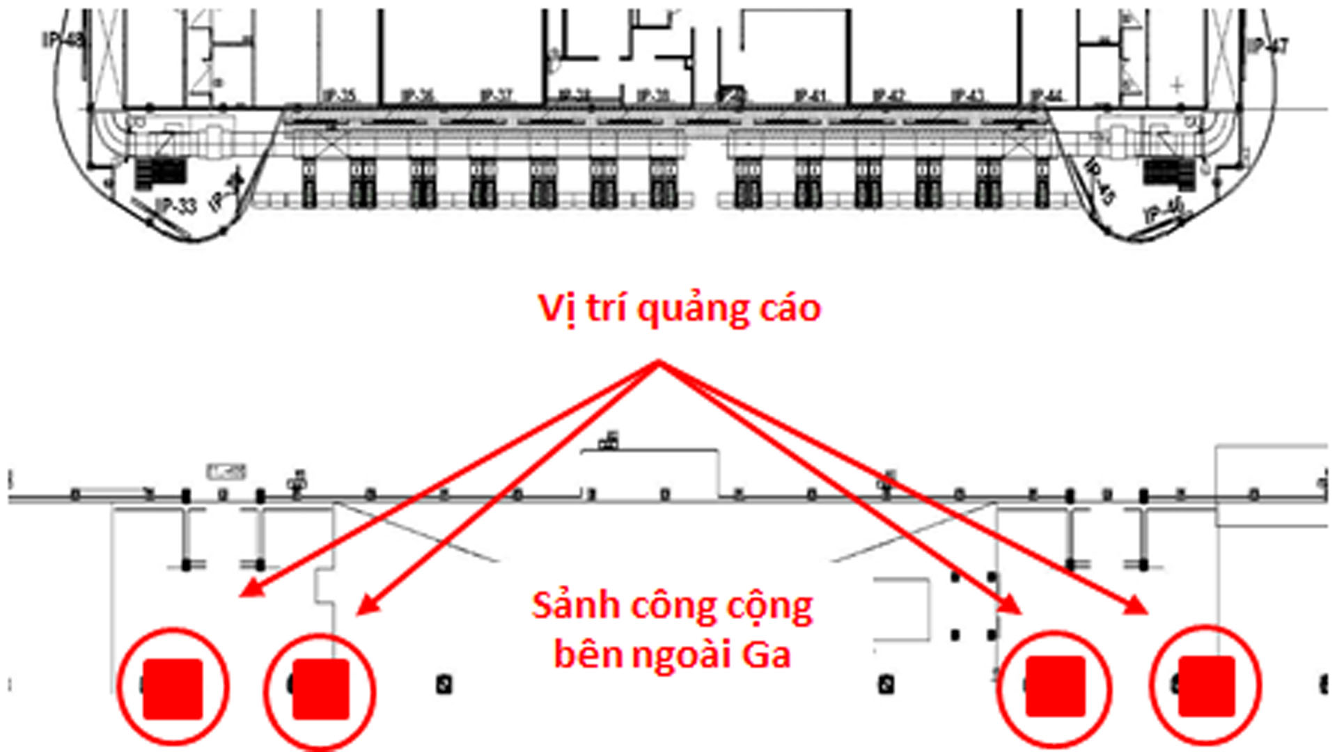 Hộp Đèn Ốp Cột 4 Mặt Tại IP49 Đến IP52 Sảnh Công Cộng Bên Ngoài Ga Đi ...