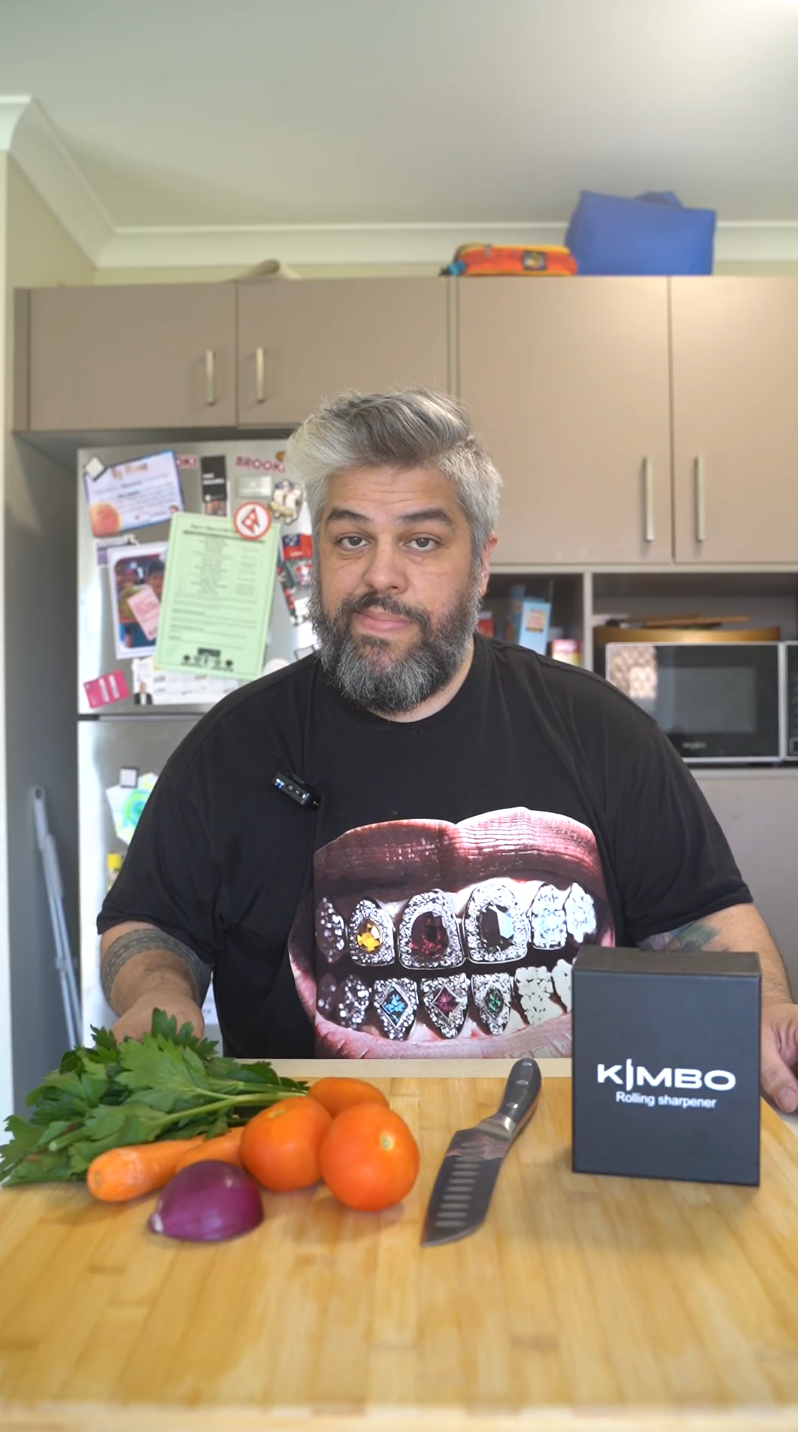 Kimbo Black Rolling Sharpener – Kimbo.official