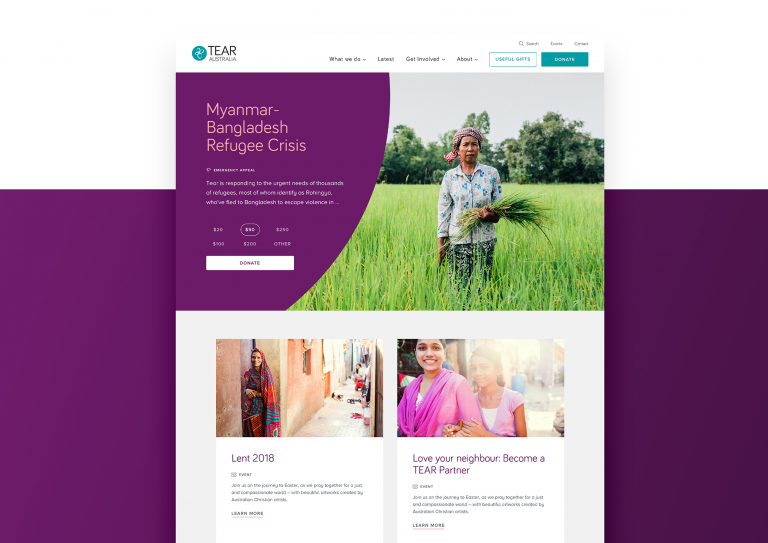 TEAR Australia - Good Design