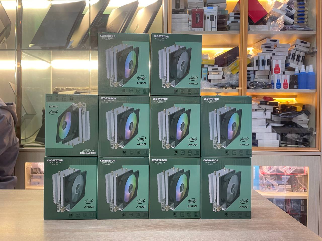 Chuor Meng Kourng | CPU FAN EXCAVATOR V90