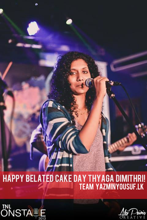 Happy Belated Cake Day To Thyaga Dimithri | Decibel