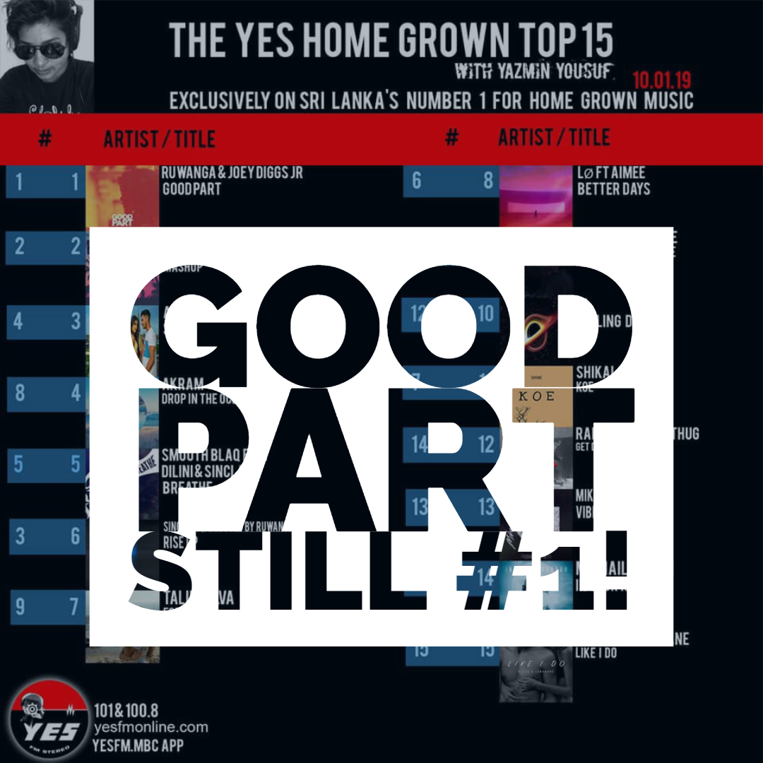 ‘Good Part’ Still @ Number 1! | Decibel