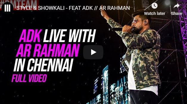 STYLE & SHOWKALI – FEAT ADK // AR RAHMAN | Decibel