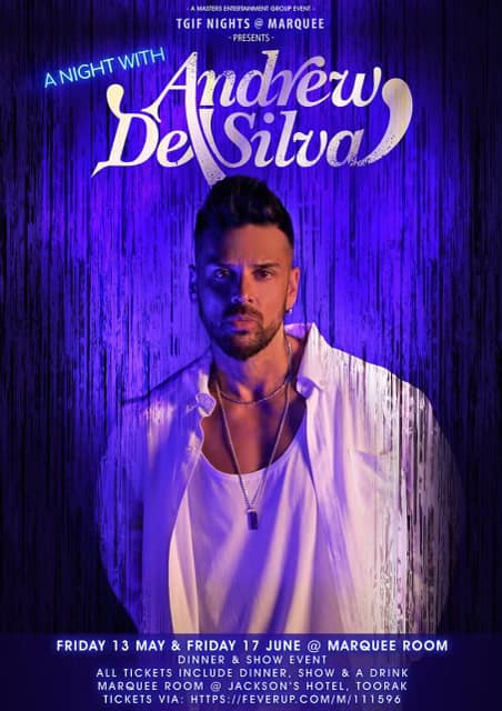 News : “A Night With Andrew De Silva” Is On! | Decibel