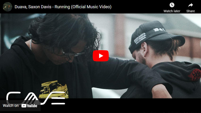 New Music : Duava, Saxon Davis – Running (Official Music Video) | Decibel