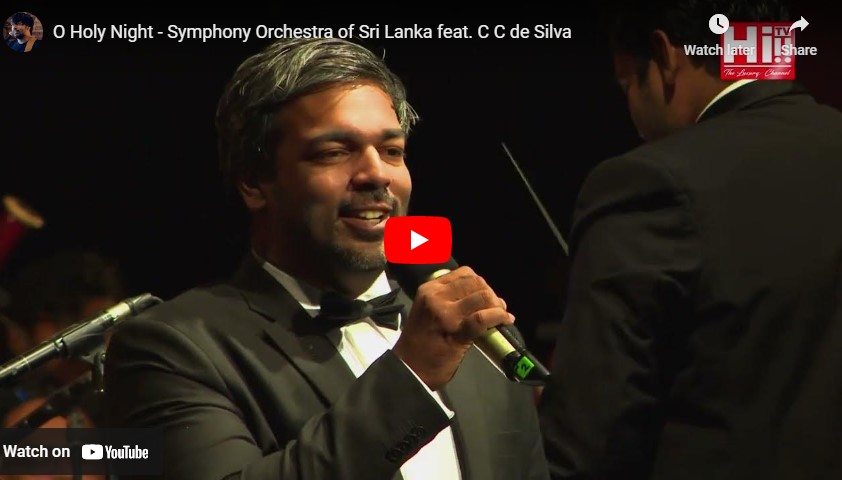 New Music : O Holy Night – Symphony Orchestra of Sri Lanka feat. C C de ...