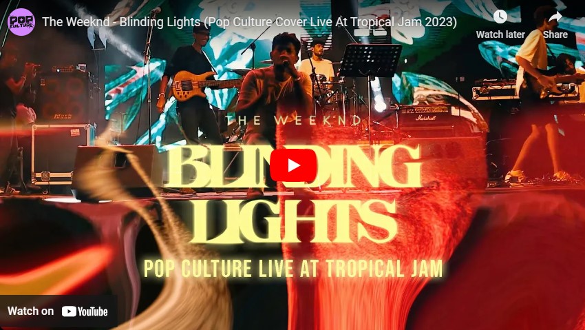 New Music : The Weeknd – Blinding Lights (Pop Culture Cover Live At ...