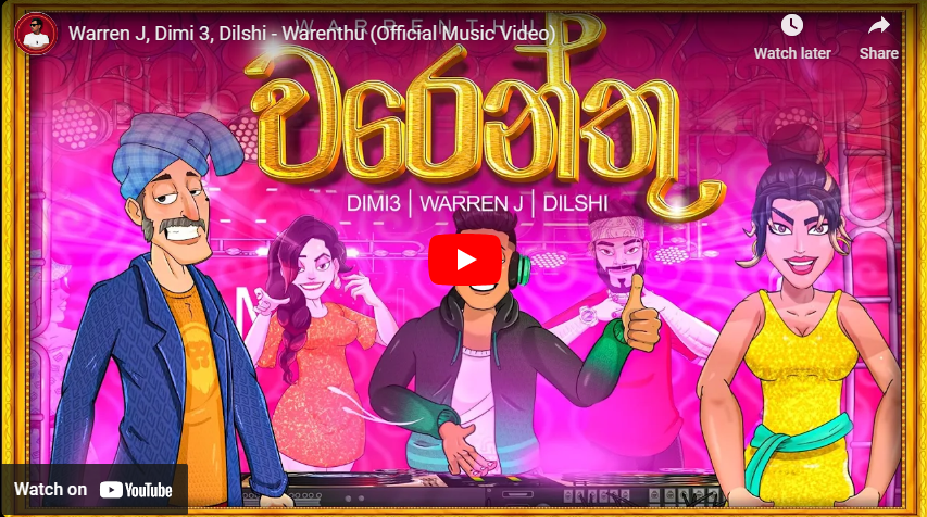 New Music : Warren J, Dimi 3, Dilshi – Warenthu (Official Music Video ...