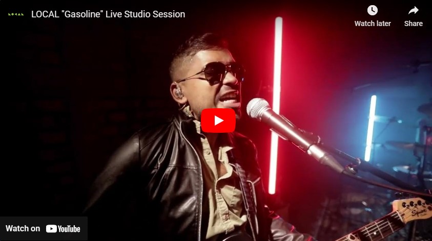 New Music : LOCAL “Gasoline” Live Studio Session | Decibel