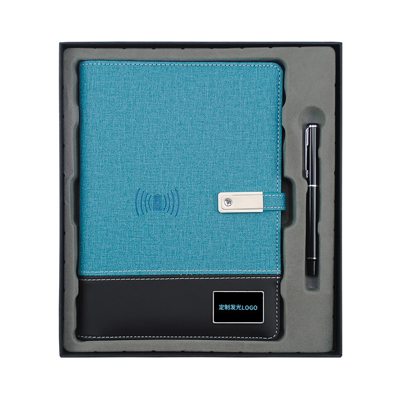 To map a custom LED luminescent logo wireless charging notepad high-end ...