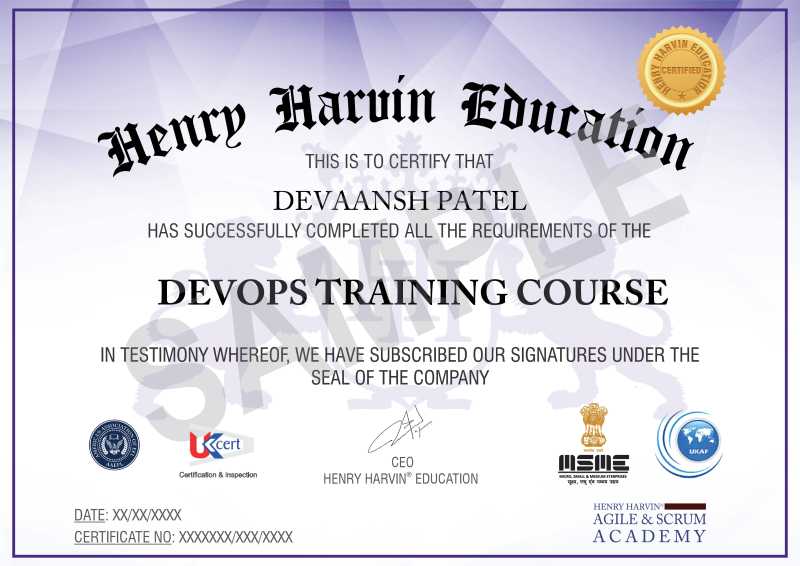 DevOps Certification Course and Training- Henry Harvin®