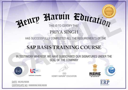 SAP BASIS Course | Online SAP BASIS Training | Henry Harvin
