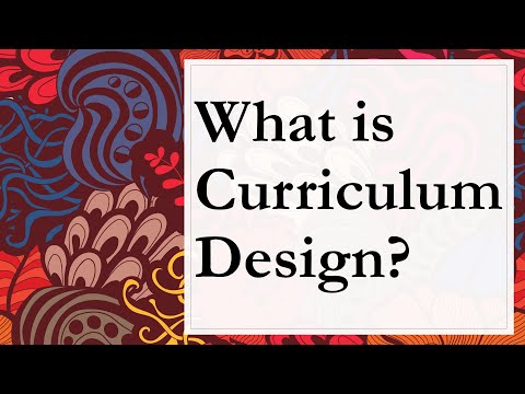 Curriculum Design and Development Course