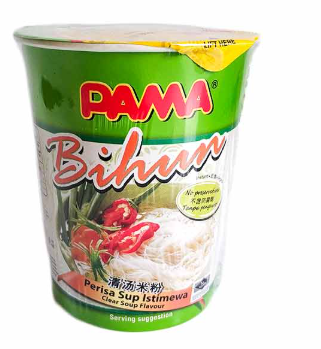 Pama Instant Cup Bihun Clear Soup 24 Cup x 50g