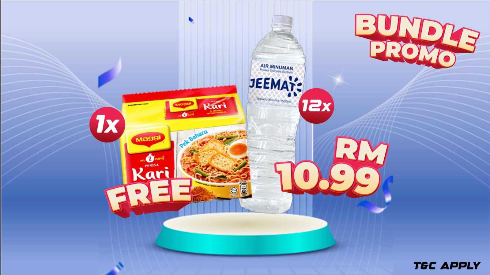 FREE MAGGI KARI X JEEMAT DRINKING