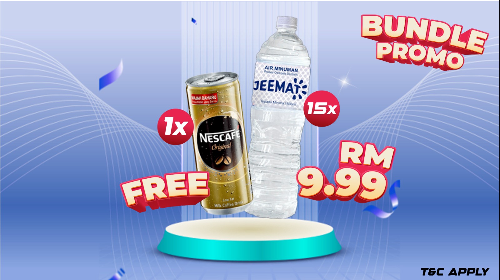 FREE NESCAFE ORI X JEEMAT DRINKING