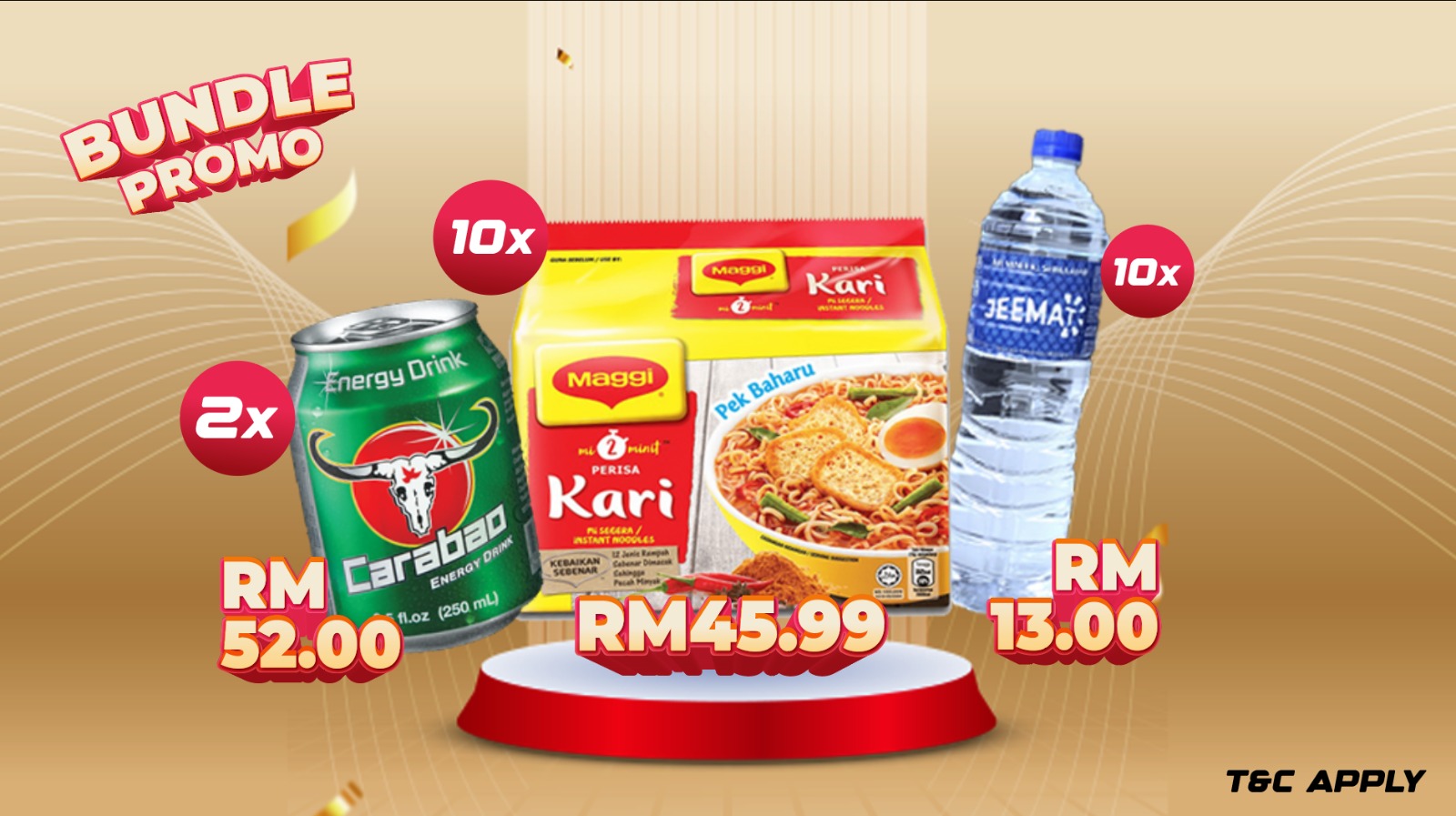 MAGGI KARI X CARABAO X JEEMAT