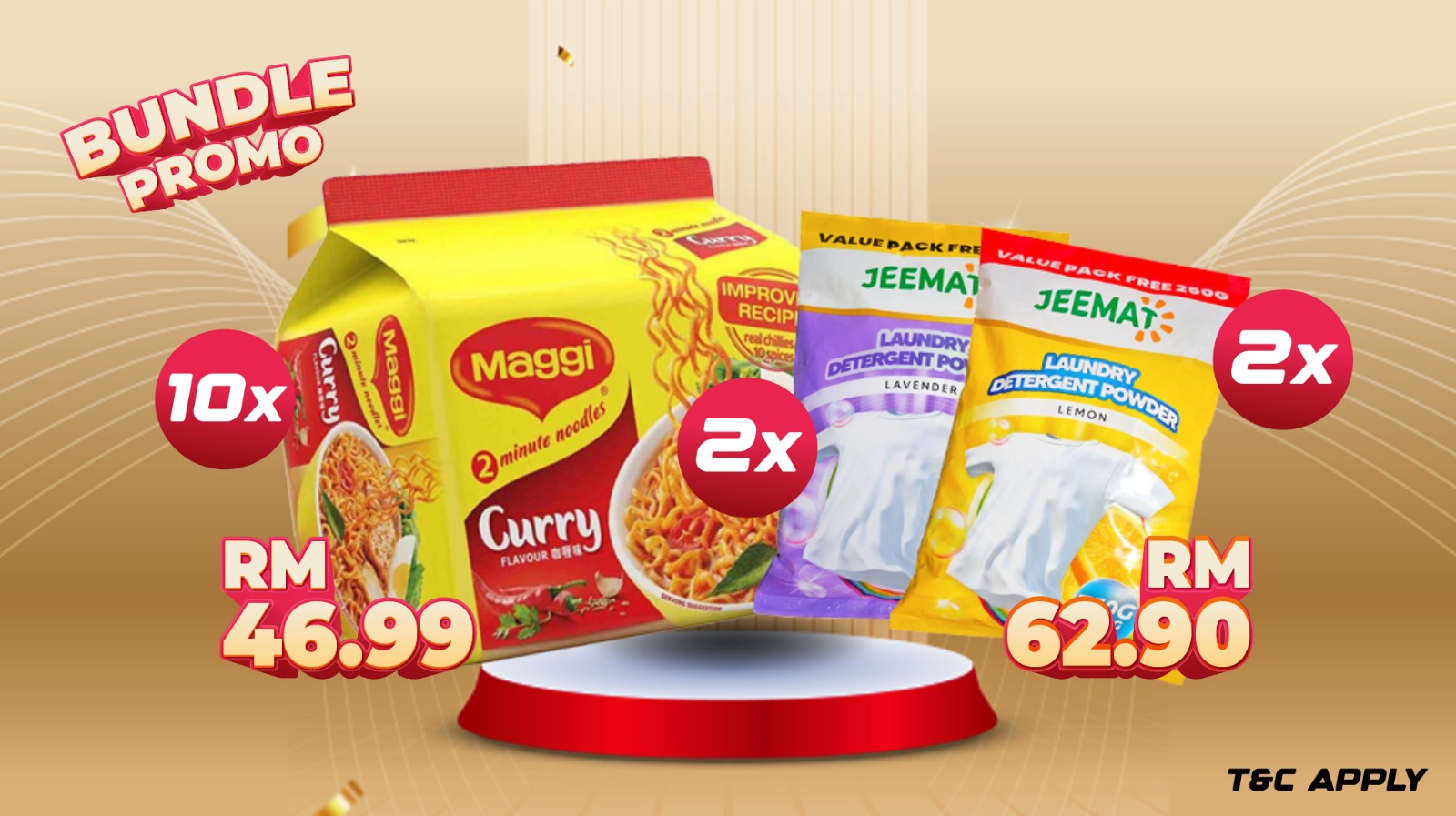 MAGGI KARI X JEEMAT DETERGENT