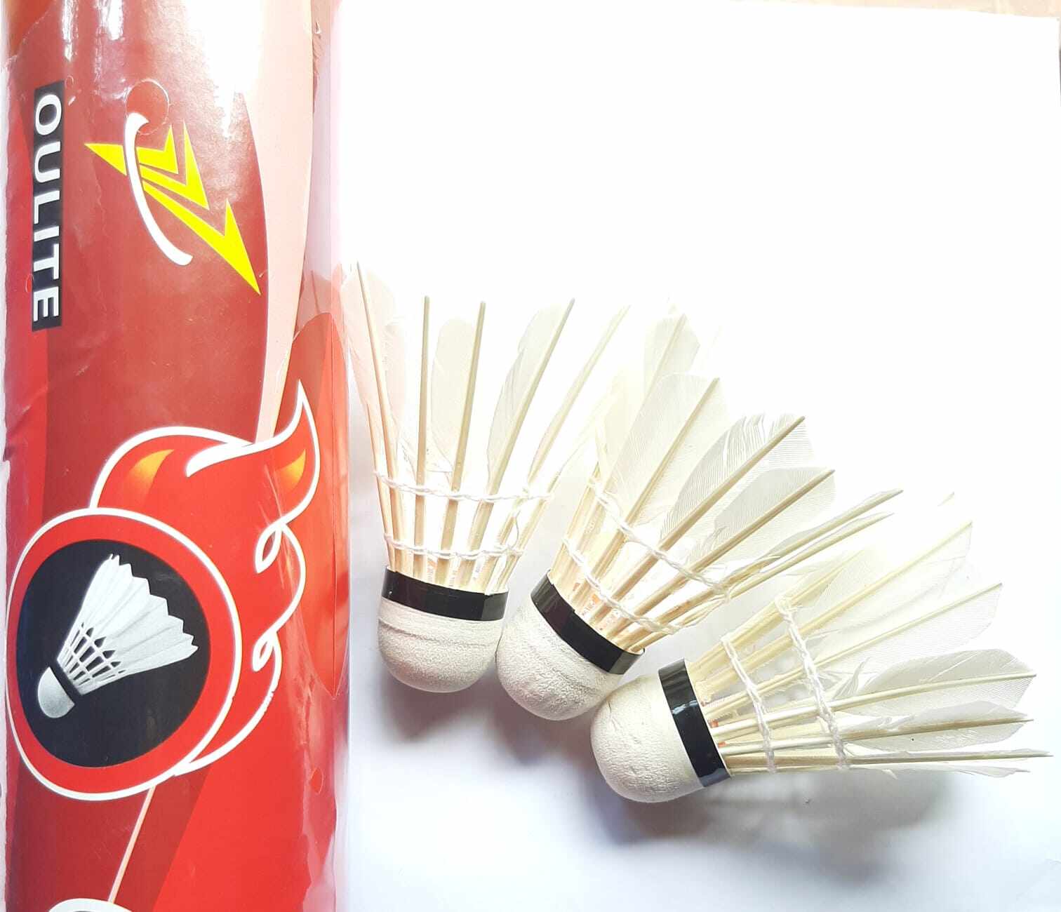 OULITE Feather Badminton Shuttlecock - 12 in 1 - Buy Affordable Best ...