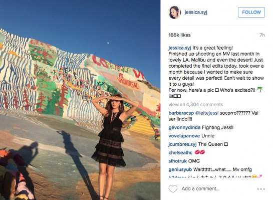 [Netizen] Jessica hoàn thành quay MV solo tại LA - SAOKPOP