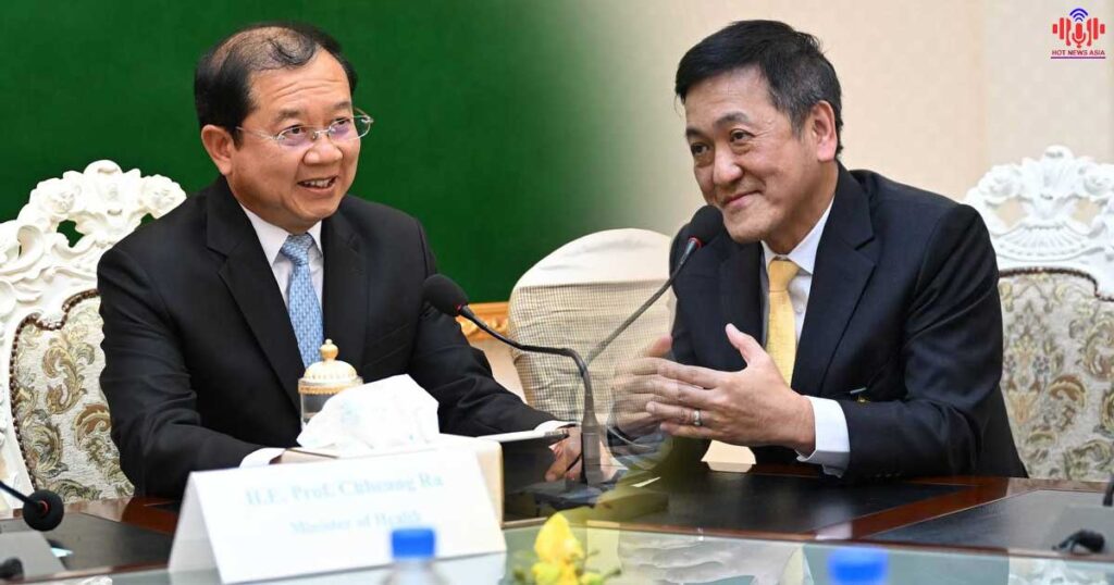 រដ្ឋមន្ត្រី ឈាង រ៉ា ទទួលជួបជាមួយ នាយកប្រតិបត្តិក្រុមហ៊ុន PCL Holding ...