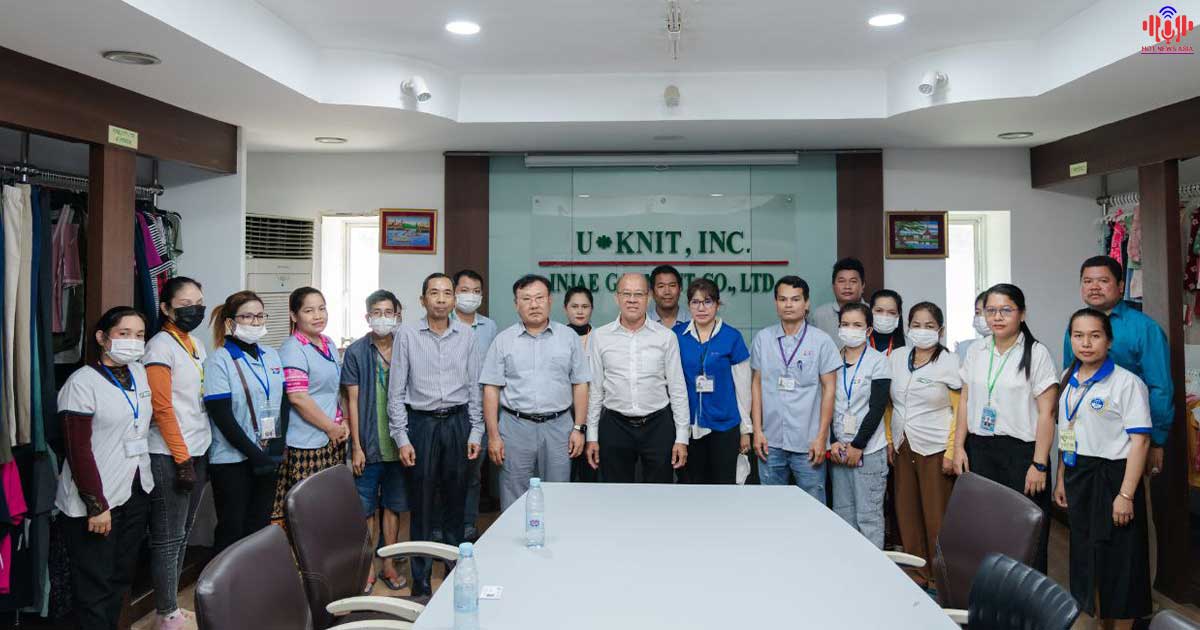 ថ្នាក់ដឹកនាំក្រសួងការងារ ជួបសំណេះសំណាលជាមួយតំណាងក្រុមហ៊ុន ...