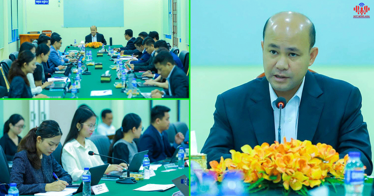 ឧបនាយករដ្ឋមន្ត្រី ហ៊ុន ម៉ានី អញ្ជើញដឹកនាំពិនិត្យ និងតម្រង់ទិសការងារ ...