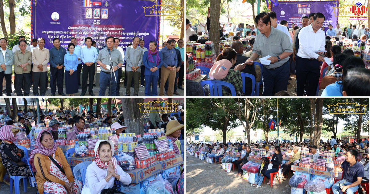 អនុប្រធានទី១ព្រឹទ្ធសភា អញ្ជើញសួរសុខទុក្ខ ...