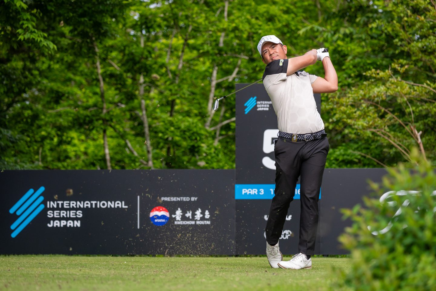 Chan Shih-chang of Chinese Taipei. Picture by Graham Uden/Asian Tour