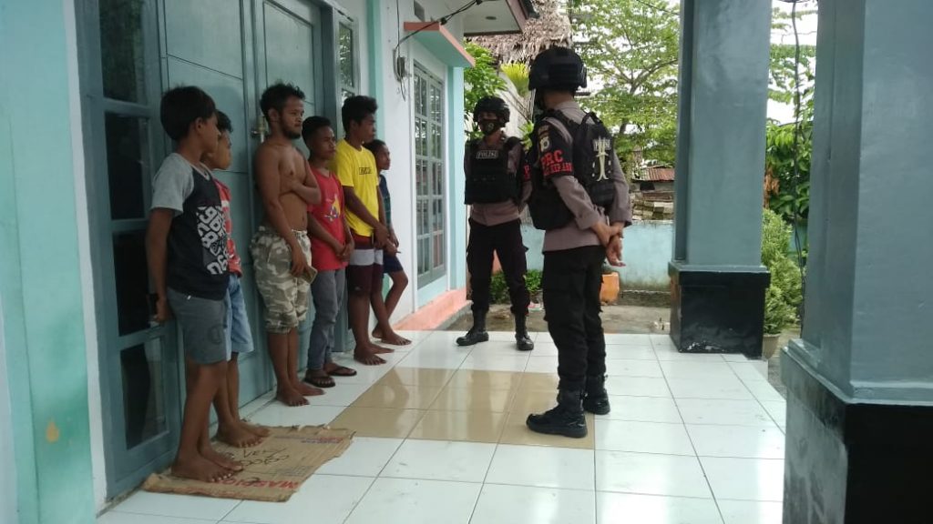 Sat Sabhara Polres Kepulauan Aru Himbu Para Remaja Agar Selalu Patuhi