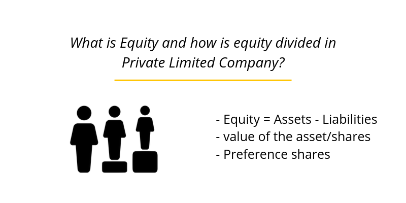 How to divide equity in Private Limited Company