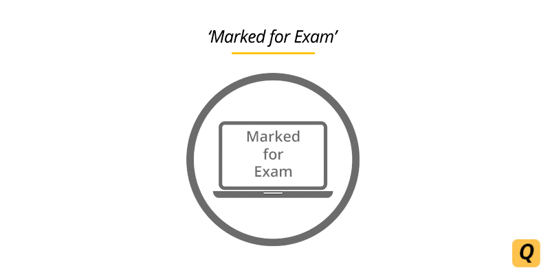 What is ‘Marked for Exam’ in Trademark Application Status?