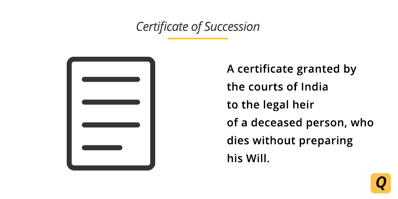 Succession Certificate: Eligibility & Procedure to Obtain