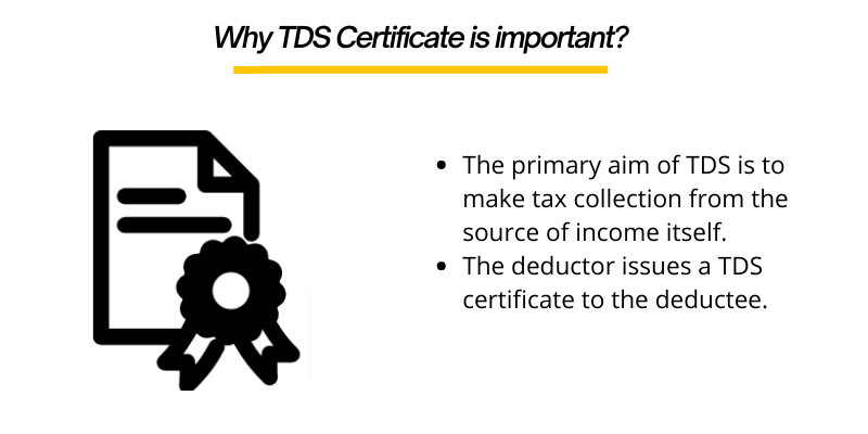 Why TDS Certificate is important?