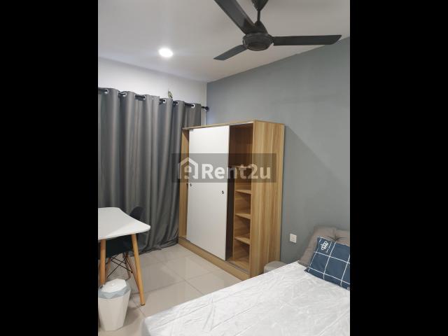 私人厠所 Private Bathroom- 冷气双人房 Couple Room, Cheras Taman Pertama Double ...