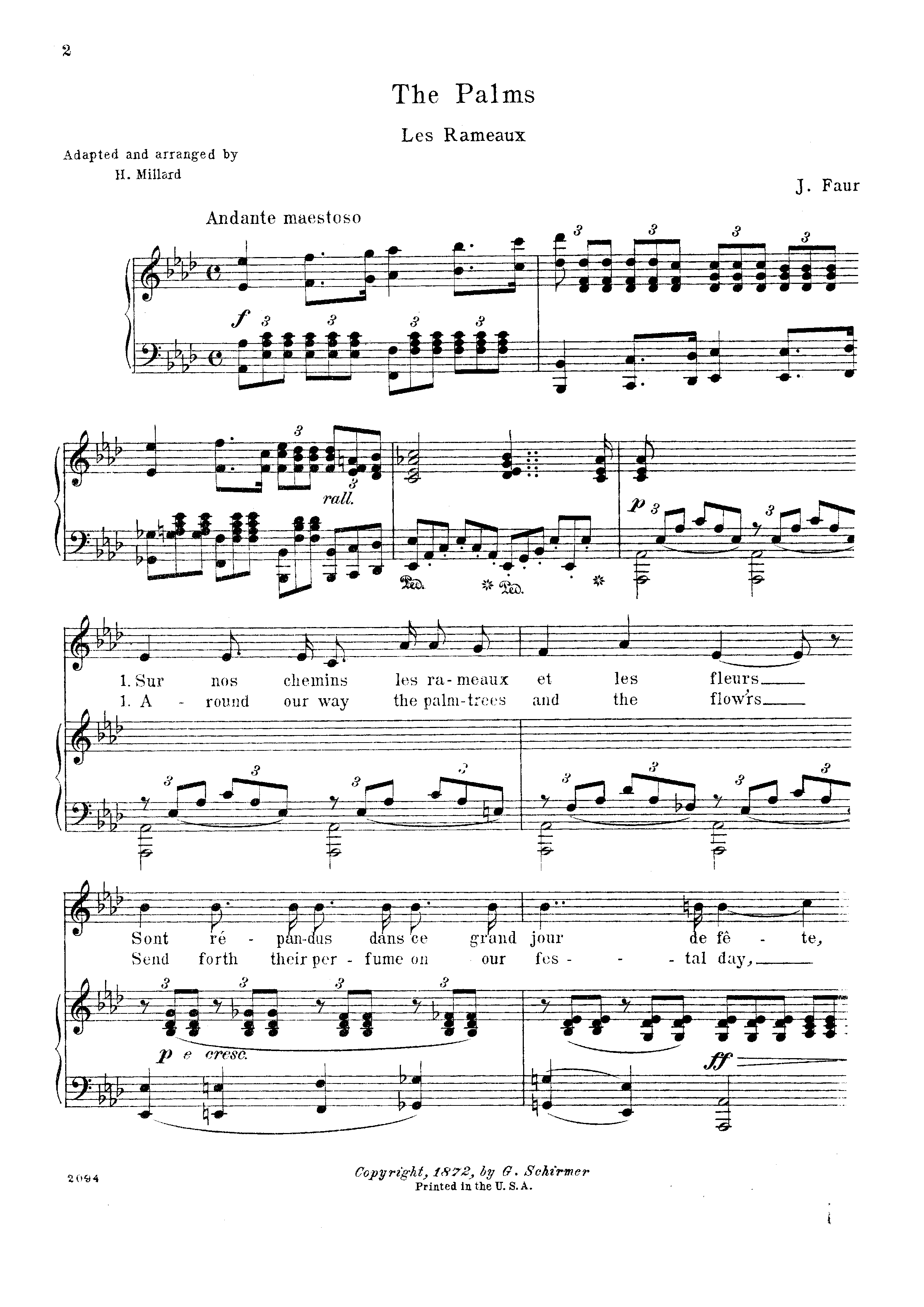 Worship-The Palms Sheet Music pdf, - Free Score Download ★