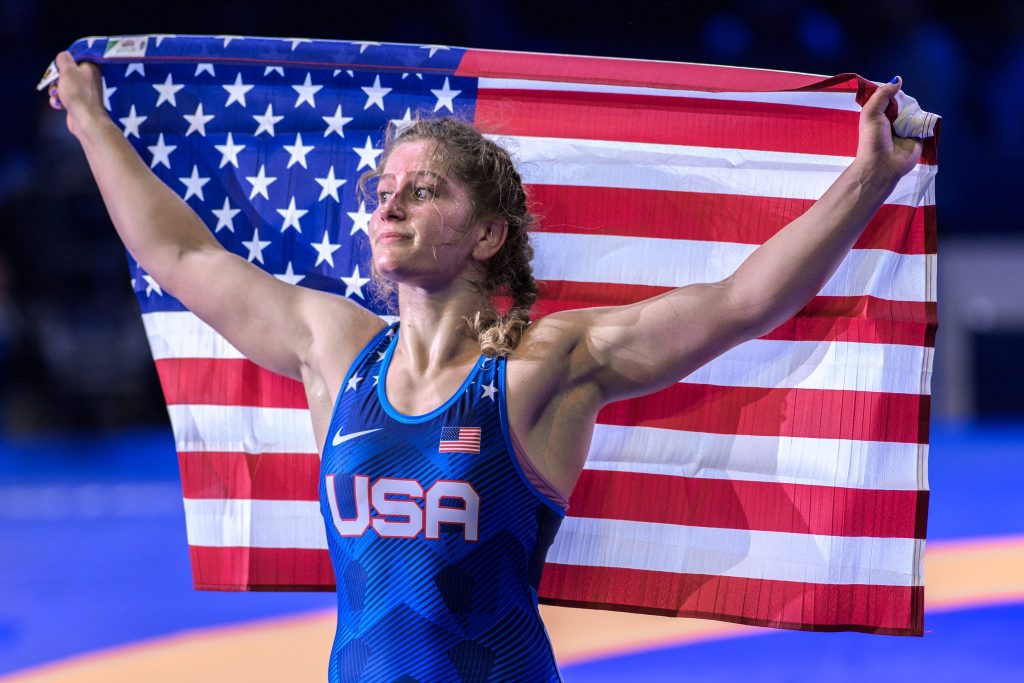 US Athlete Amit Elor Wins Second Title At World Wrestling Championships ...