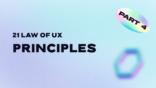 Design Principles to Keep In Mind as a UX designer | Webby Group