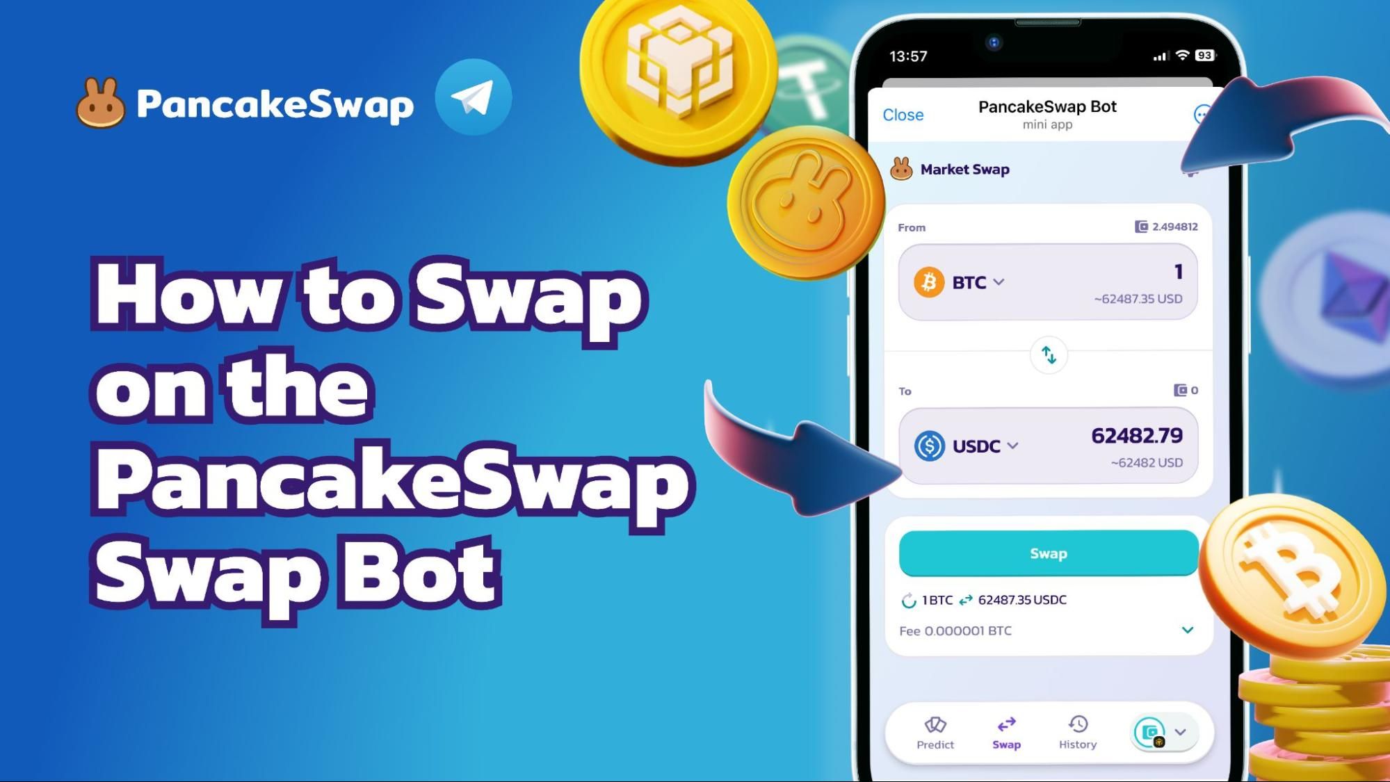 How to Swap on the PancakeSwap Swap Bot | PancakeSwap