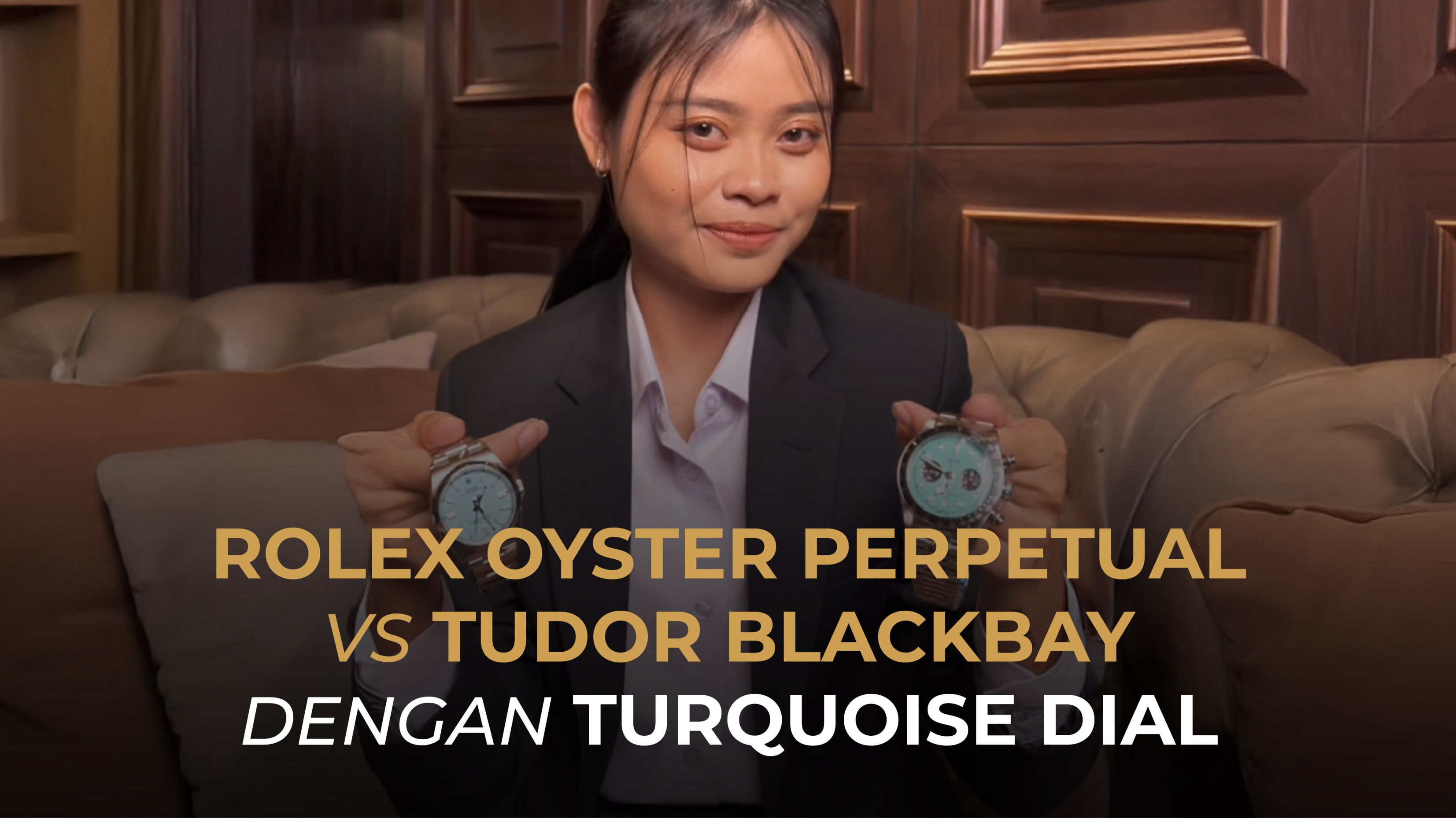 Rolex Oyster Perpetual vs Tudor Blackbay dengan Turquoise Dial