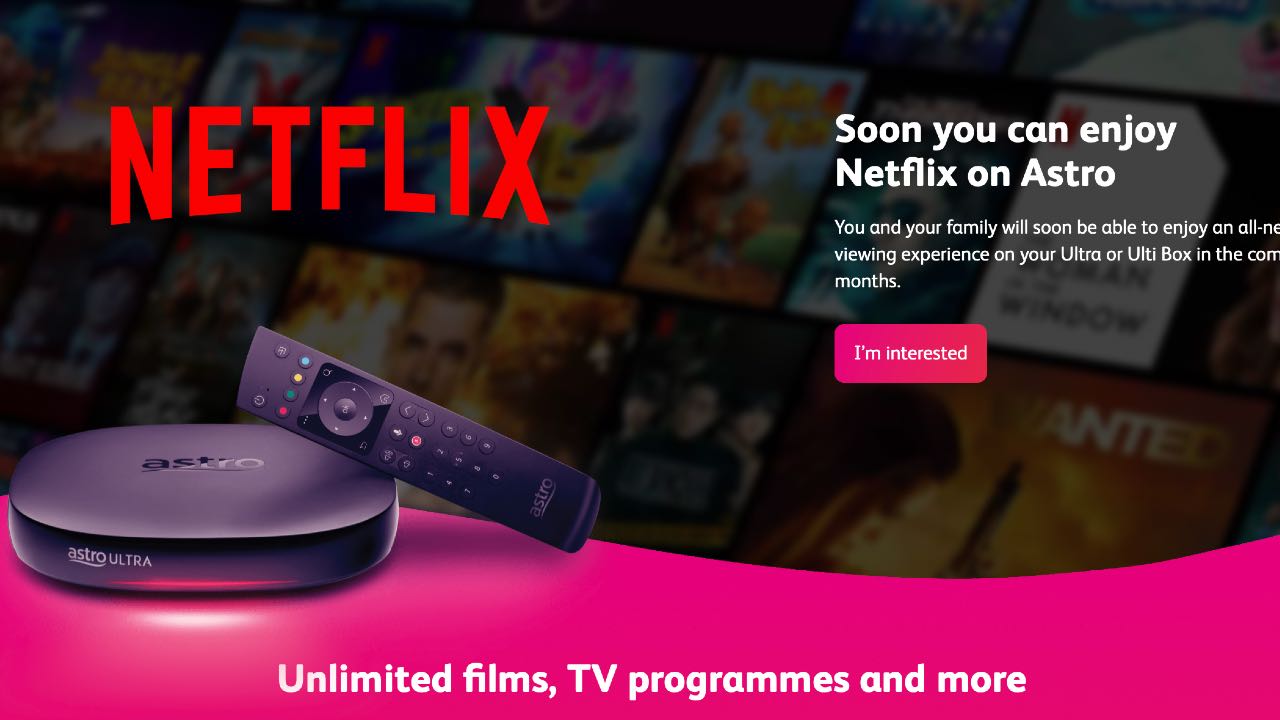 Astro Rasmi Mengumumkan Kerjasama Dengan Netflix