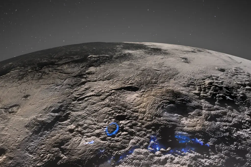 Imej Pluto Tunjuk Wujudnya Gunung Berapi Ais, Laut Di Bawah Permukaan ...