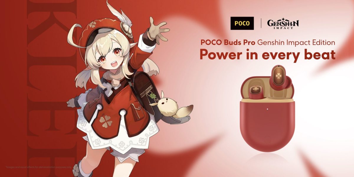 POCO Buds Pro Edisi Genshin Impact Dilancar - Ada ANC, Berharga RM299
