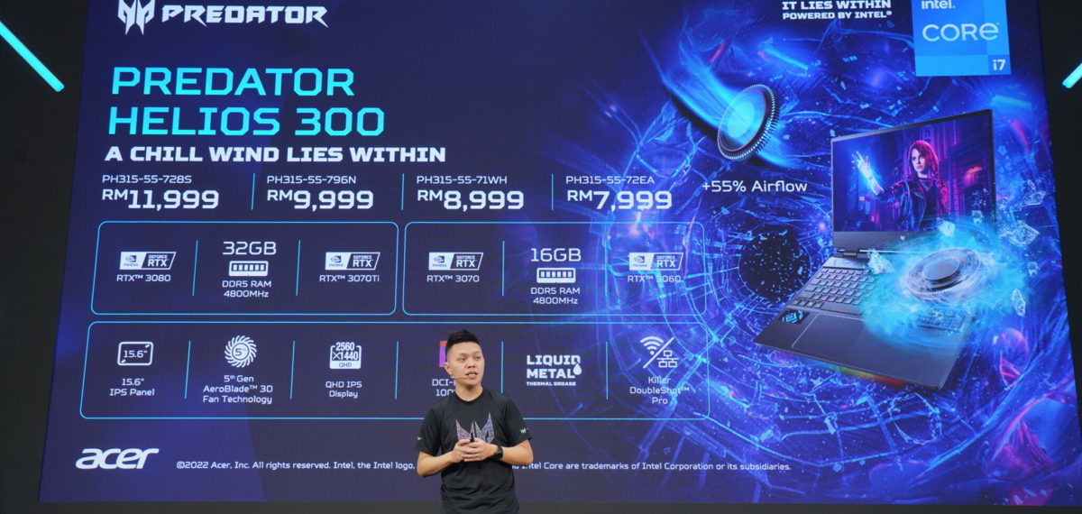 Acer Lancarkan Predator Helios 300 Dan Acer Nitro 5 Di Malaysia