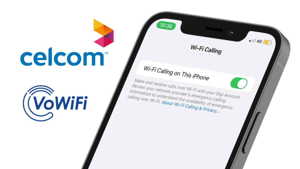 Celcom Kini Sokong Panggilan Melalui WiFi Pada iPhone, Ini Cara Aktifkannya