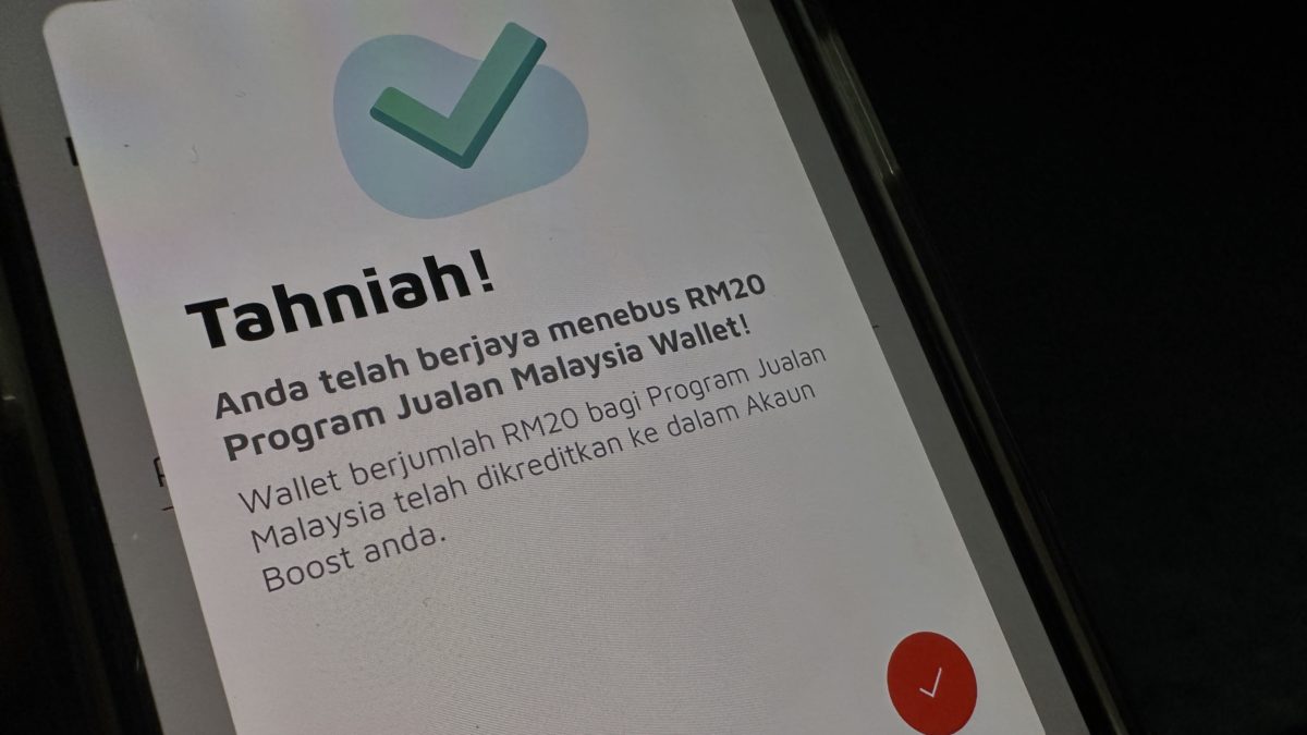 Cara Tebus Baucar RM20 eWallet Program Jualan Malaysia