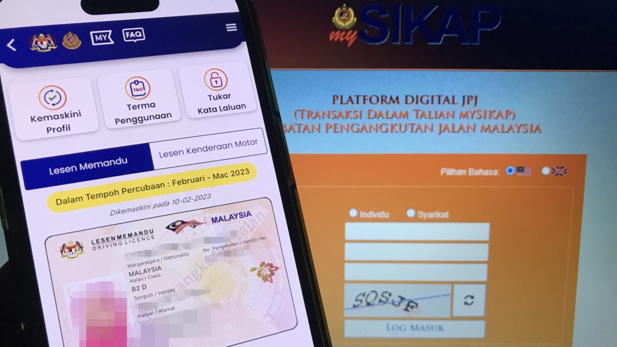 Cara Semak Lesen Memandu Dan 'Road Tax' Digital Melalui Aplikasi MyJPJ