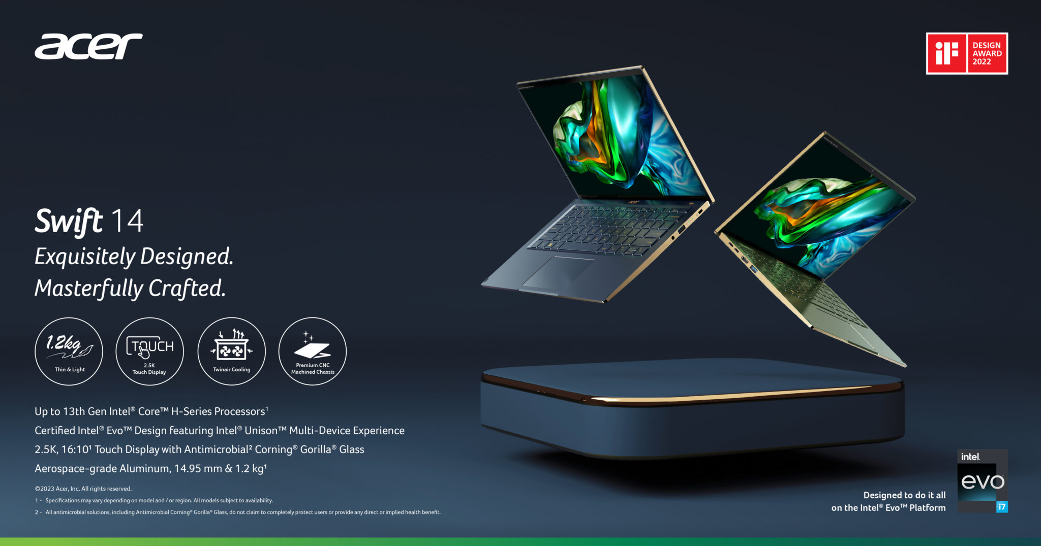 Acer Swift 14 Beri Nafas Baharu Dalam Siri Swift, Harga Bermula RM4299