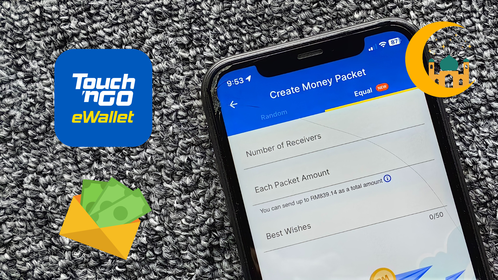 TNG eWallet Bawakan 'Equal' Dalam Money Packet, Agihan Duit Raya Sama ...