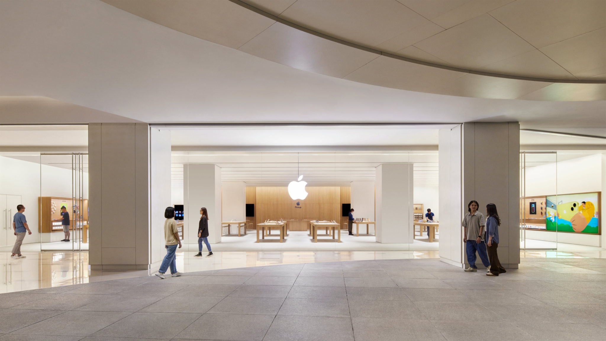 Menggunakan Batu 'Padang Light' Sebagai Lantai, Apple Store Ke-2 Bakal ...